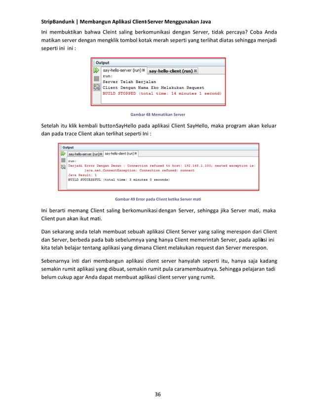 Membangun aplikasi-client-server-dengan-java | PDF