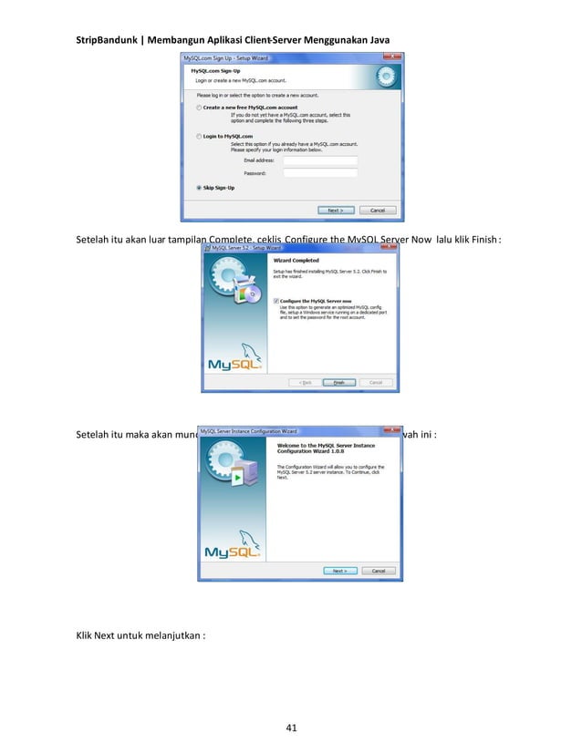 Membangun aplikasi-client-server-dengan-java | PDF