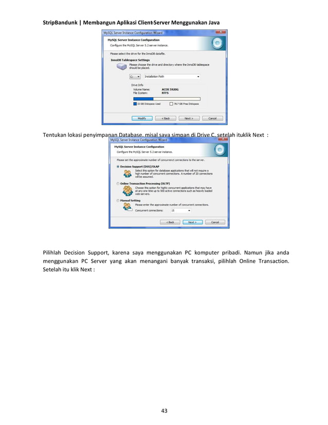 Membangun aplikasi-client-server-dengan-java | PDF