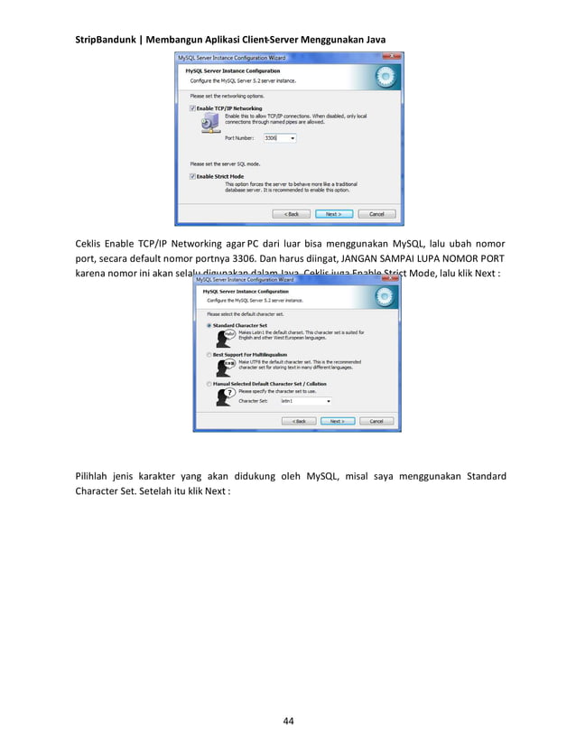 Membangun aplikasi-client-server-dengan-java | PDF
