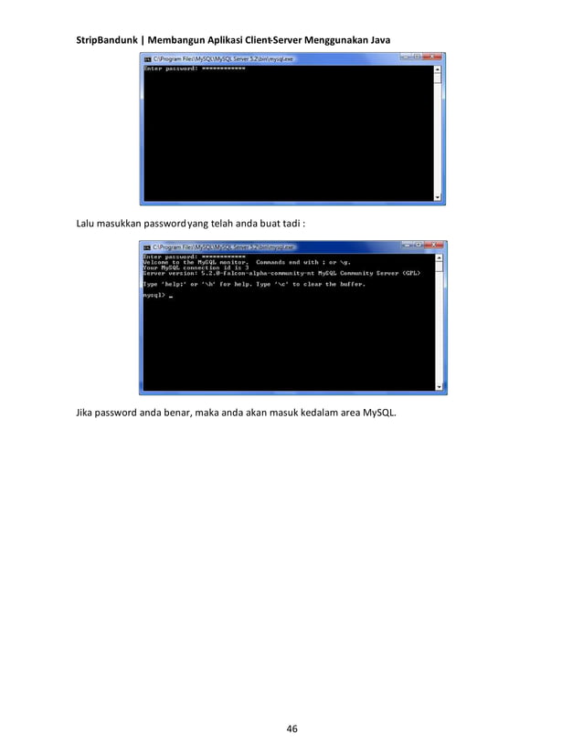 Membangun aplikasi-client-server-dengan-java | PDF