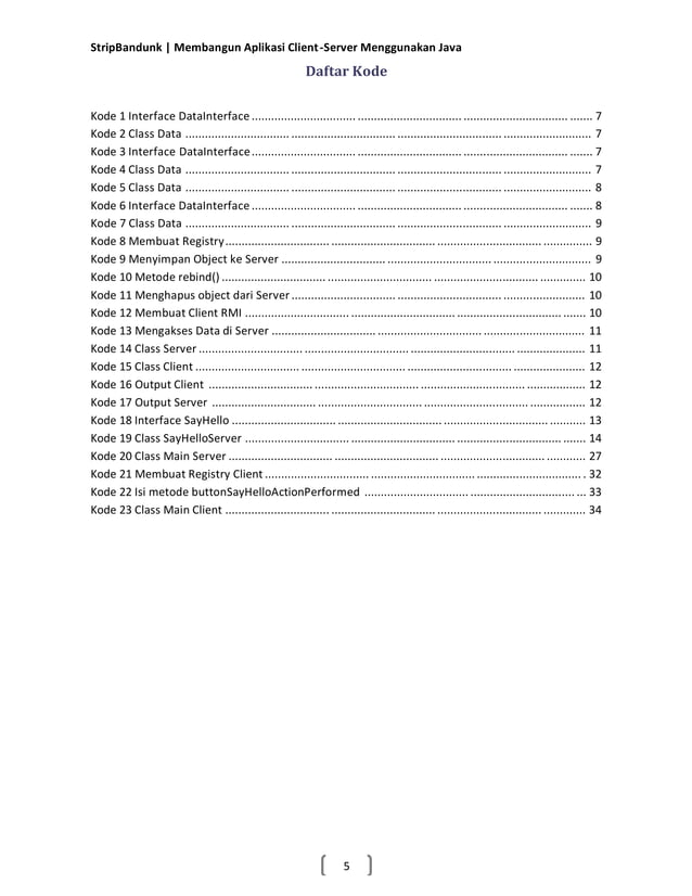 Membangun aplikasi-client-server-dengan-java | PDF