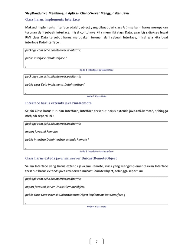 Membangun aplikasi-client-server-dengan-java | PDF