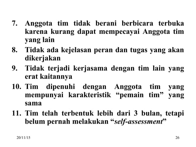 Membangun kerjasama-tim | PPT