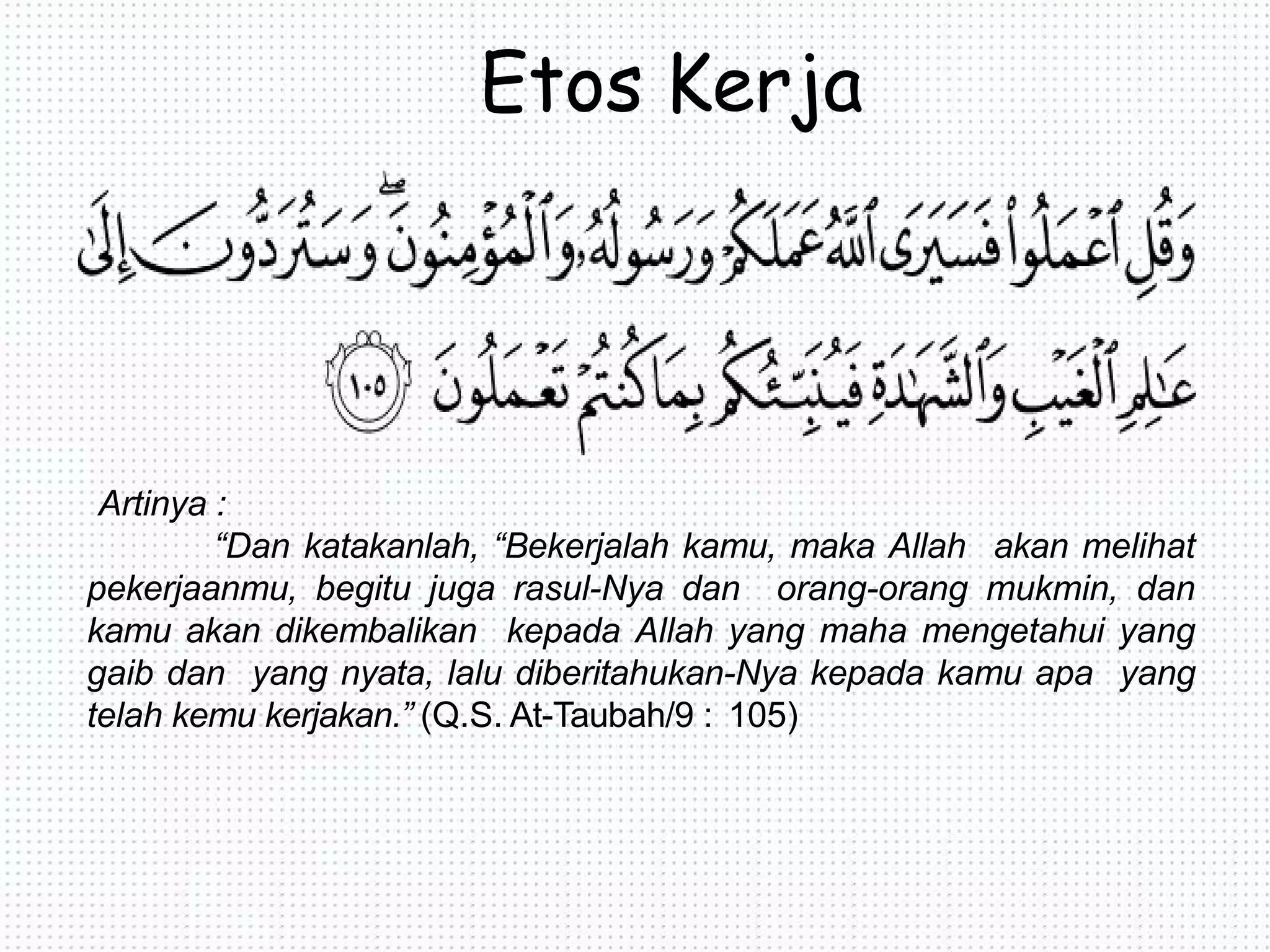 Membangun bangsa dengan taat aturan, kompetisi dalam kebaikan dan etos kerja.pptx