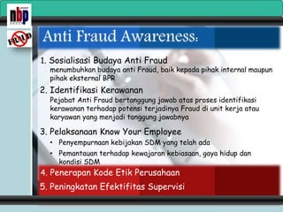 Membangun budaya anti fraud (in house training) | PPTX