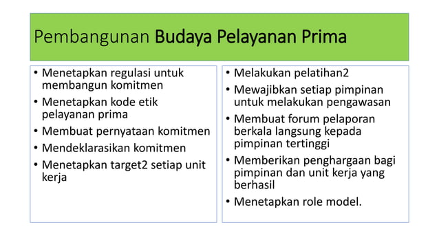 Membangun budaya pelayanan prima | PDF