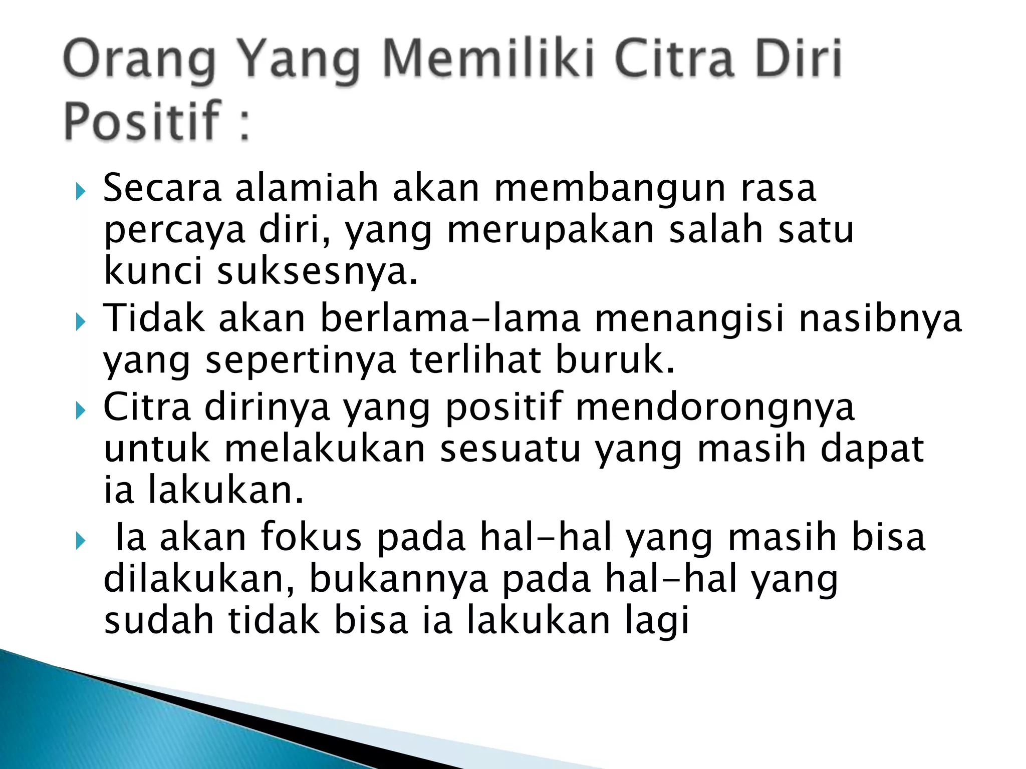 Membangun citra diri | PPTX