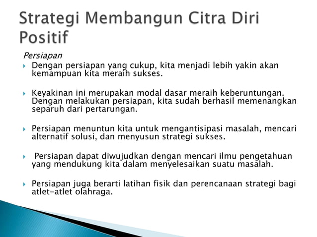 Membangun citra diri | PPTX