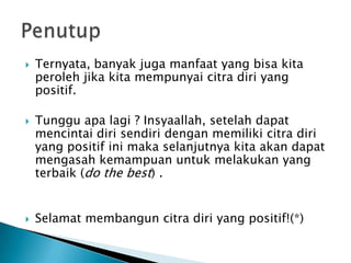 Membangun citra diri | PPTX