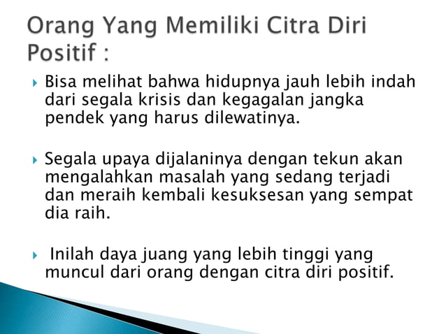 Membangun citra diri | PPTX