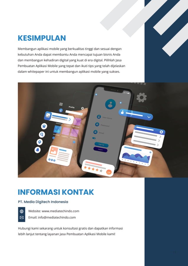 Membangun Kehadiran Digital yang Kuat dengan Aplikasi Mobile di Era Digital | PDF