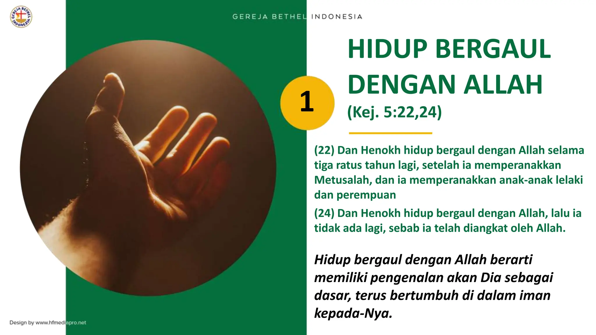 MEMBANGUN KEKUDUSAN HIDUP GBI pelita .pptx