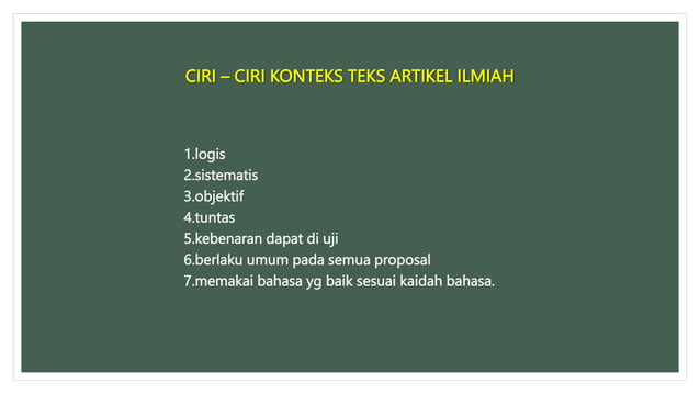 MEMBANGUN KONTEKS TEKS ARTIKEL ILMIAH.pptx