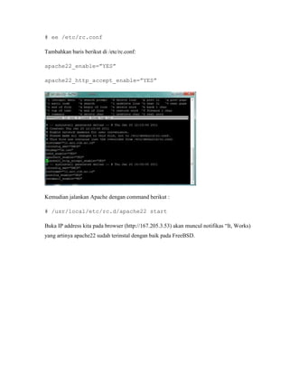 Building Mail Server in FreeBSD | PDF