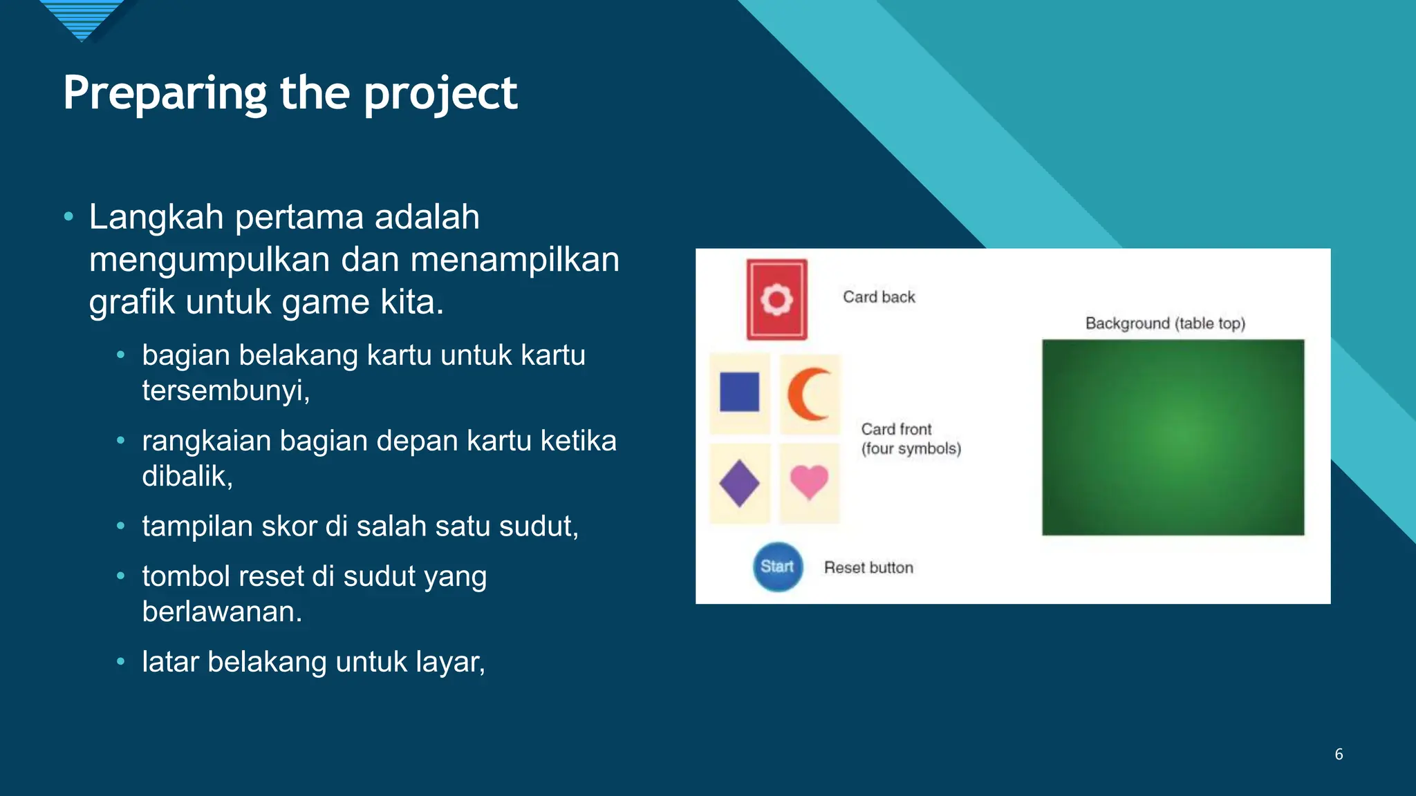 Membangun permainan Memori menggunakan fungsionalitas 2D Unity.pptx