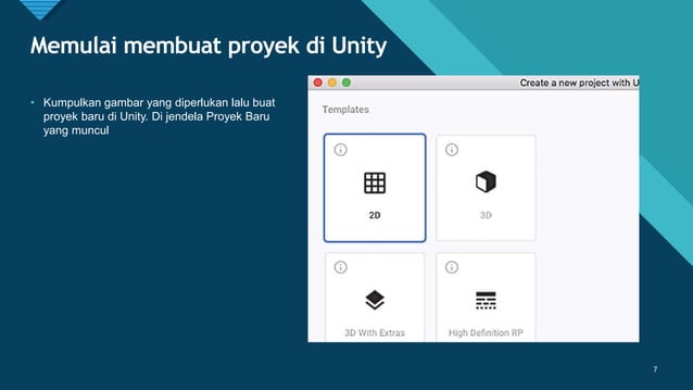 Membangun permainan Memori menggunakan fungsionalitas 2D Unity.pptx