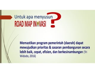 Membangun Sinergitas Perencanaan Melalui Roadmap Inovasi Sektor Publik ...