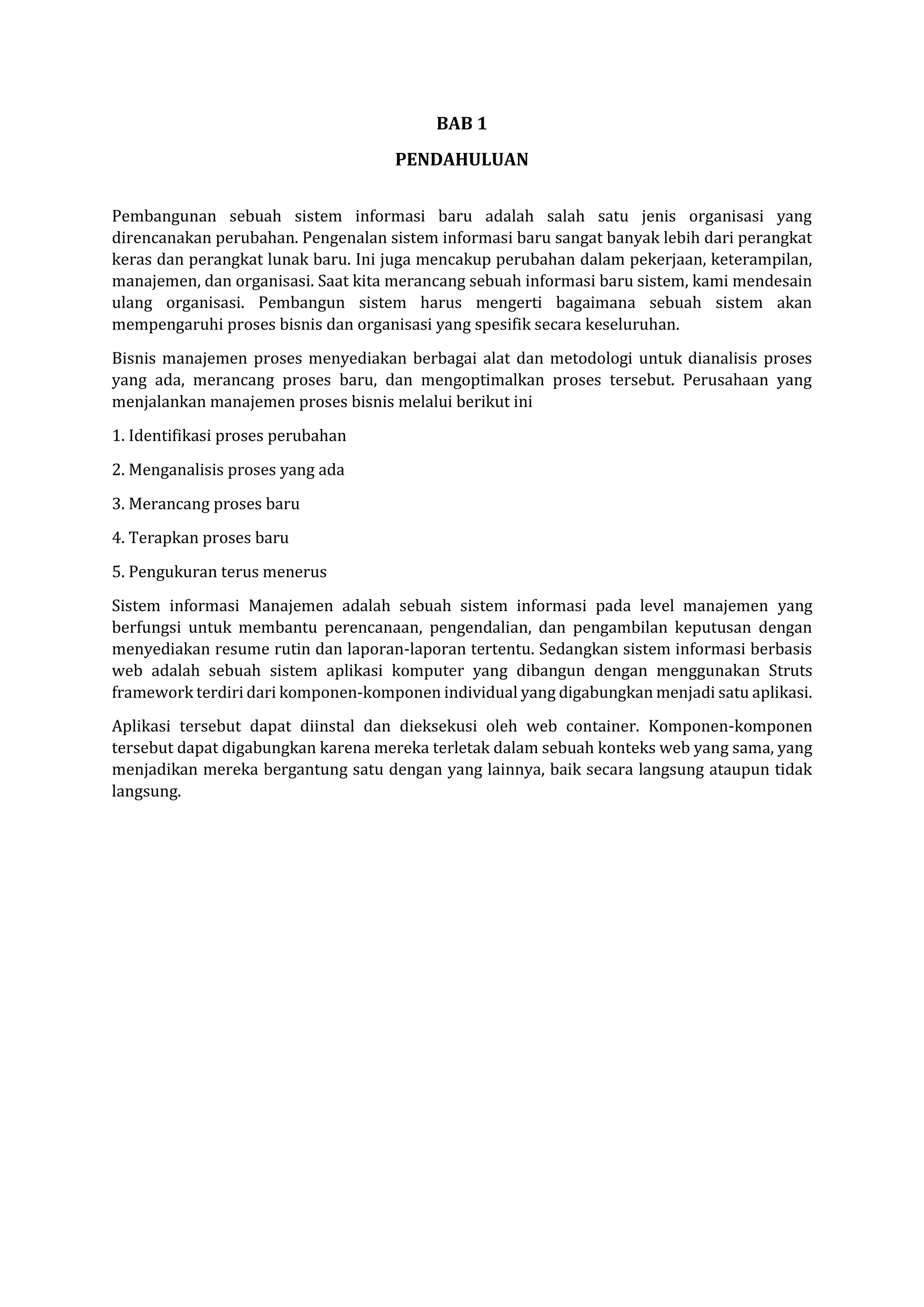 Membangun Sistem Informasi untuk Perubahan Model Bisnis dan ...