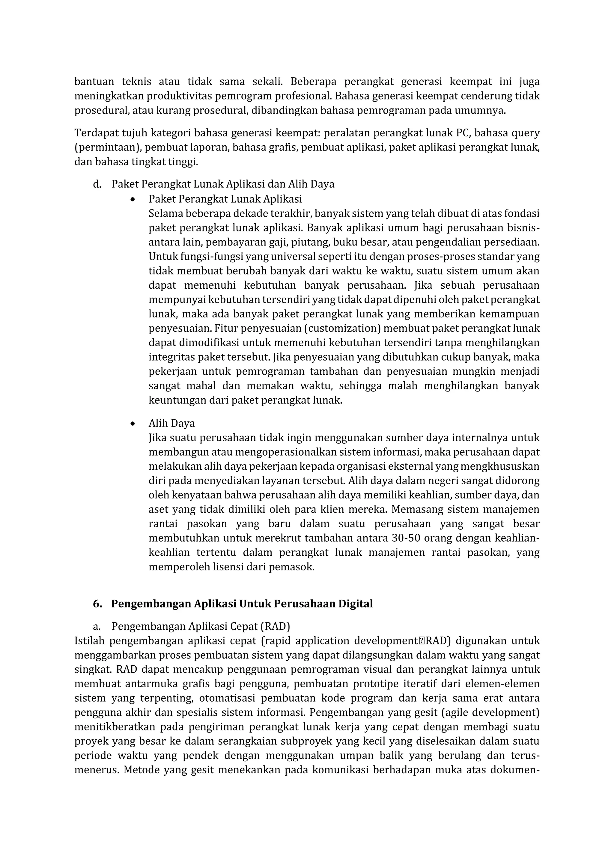 Membangun Sistem Informasi untuk Perubahan Model Bisnis dan ...