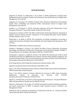 Membangun Sistem Informasi untuk Perubahan Model Bisnis dan ...