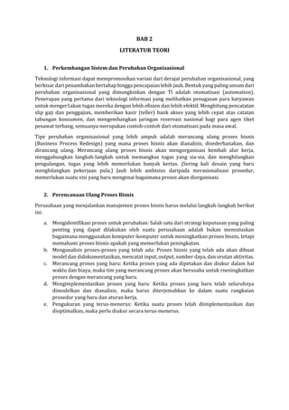 Membangun Sistem Informasi untuk Perubahan Model Bisnis dan ...