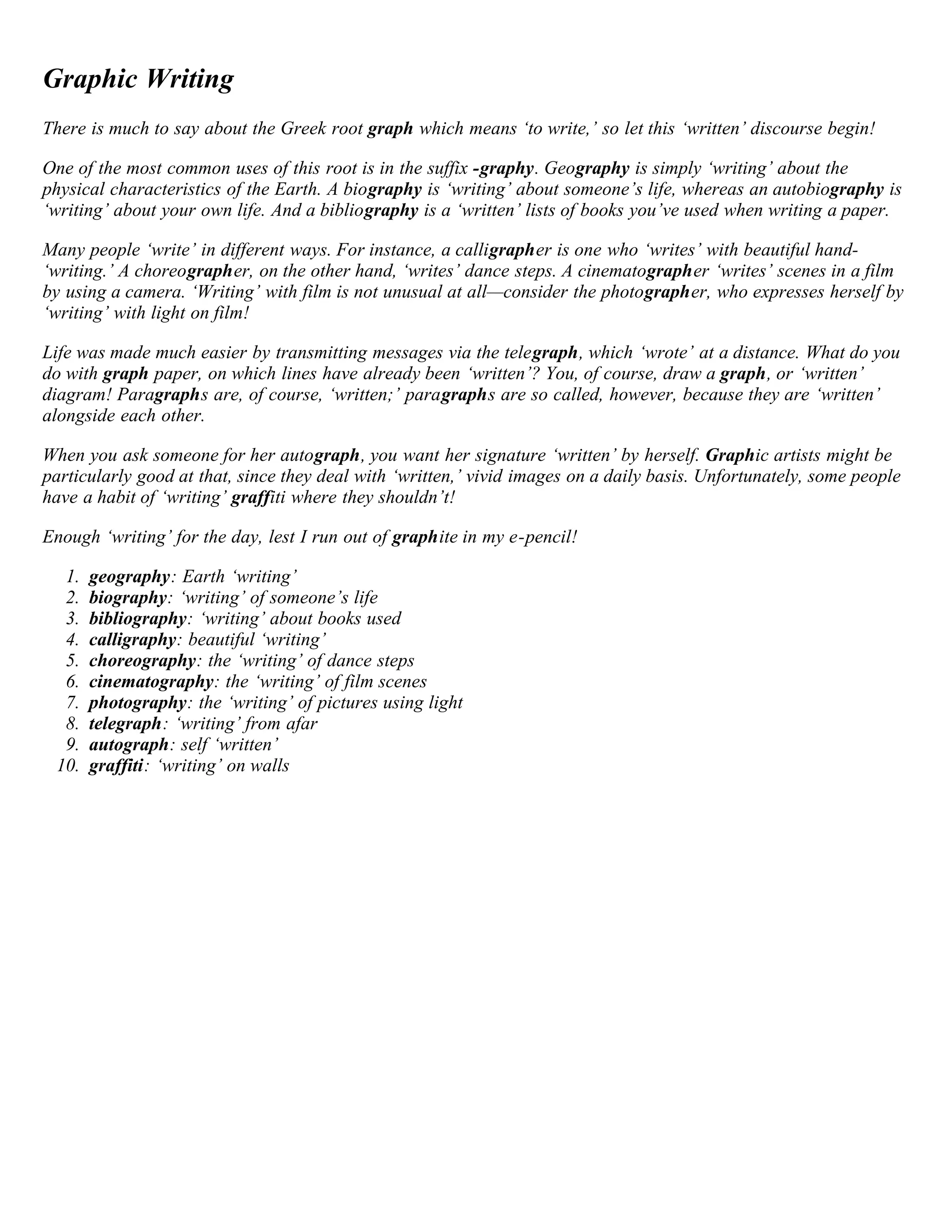 Membean word roots | PDF