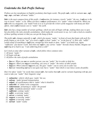 Membean word roots | PDF