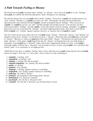 Membean word roots | PDF