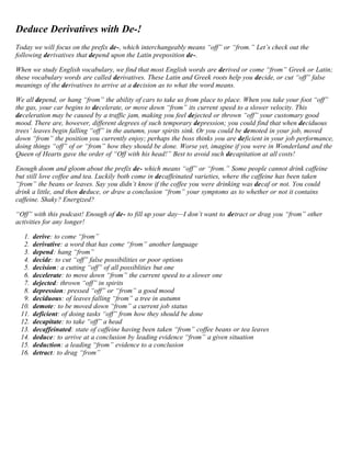 Membean word roots | PDF