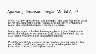 Membedah Modul Ajar di Kurikulum Merdeka.pptx