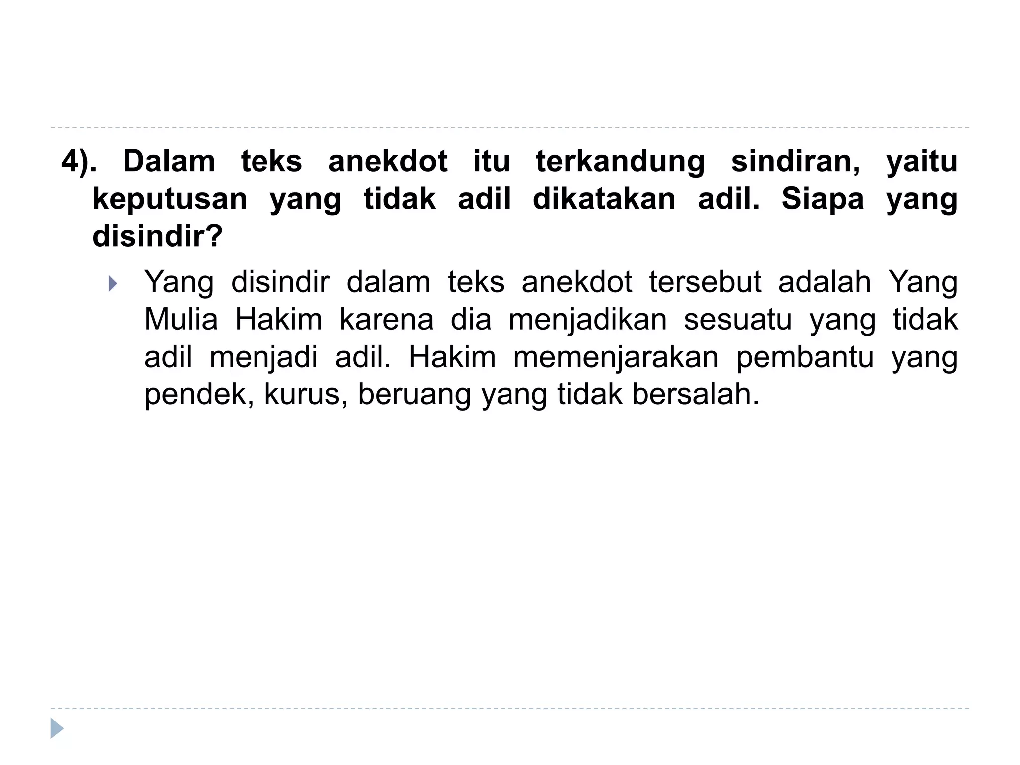 Membedah Struktur Teks Anekdot | PPTX