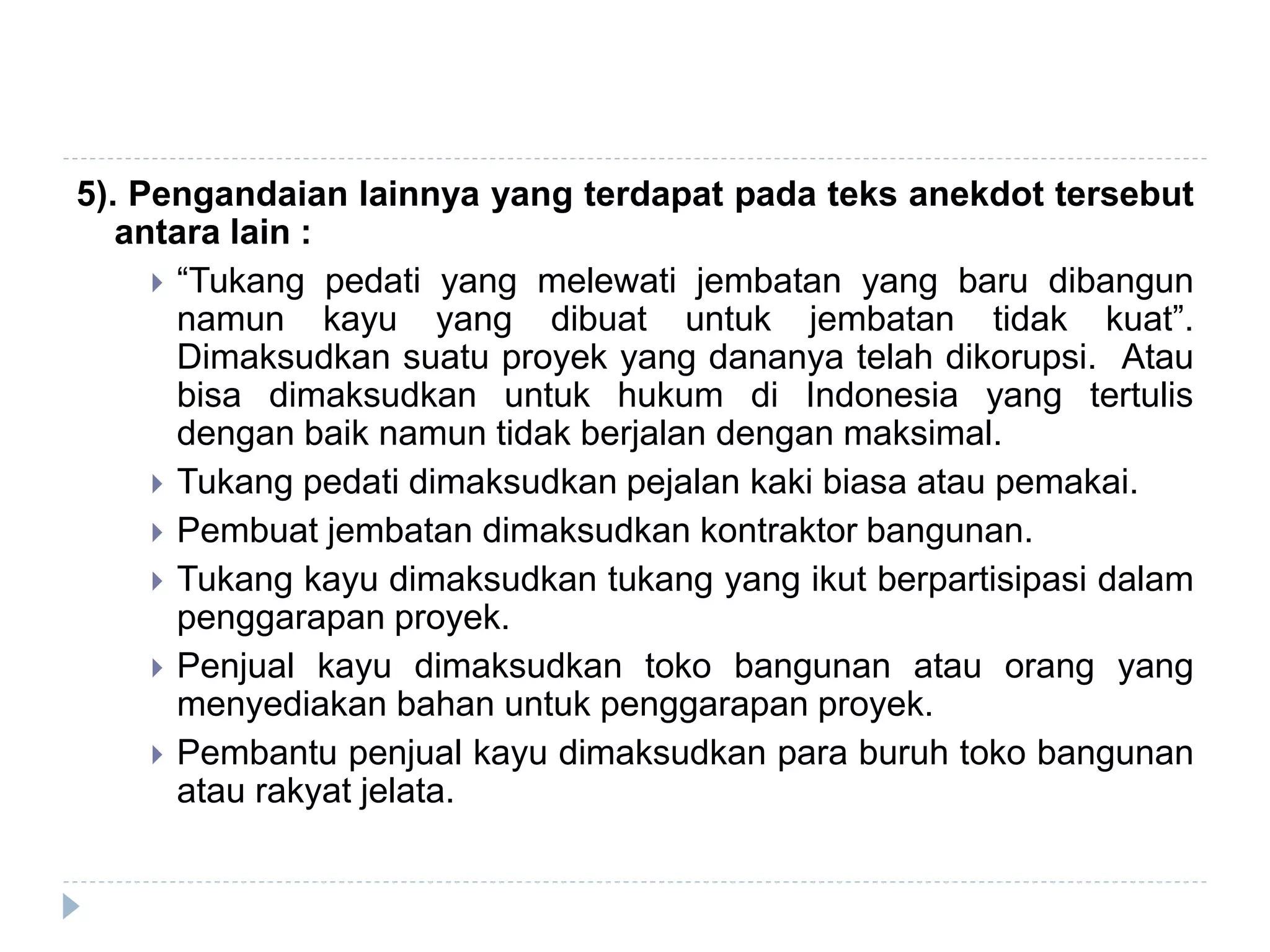 Membedah Struktur Teks Anekdot | PPTX