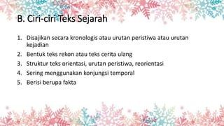Membedah struktur teks sejarah | PPT