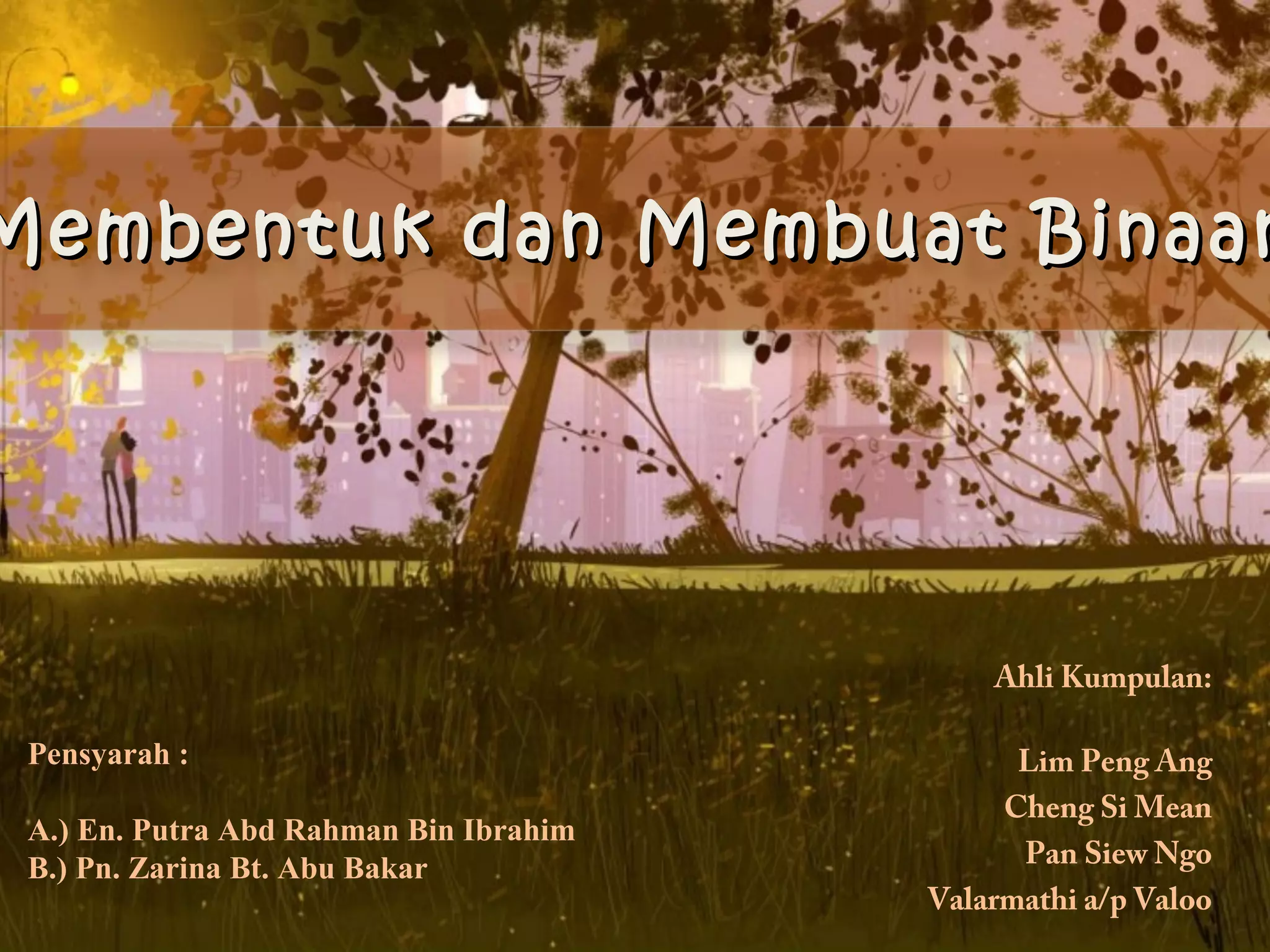 Membentuk dan membuat binaan | PPT