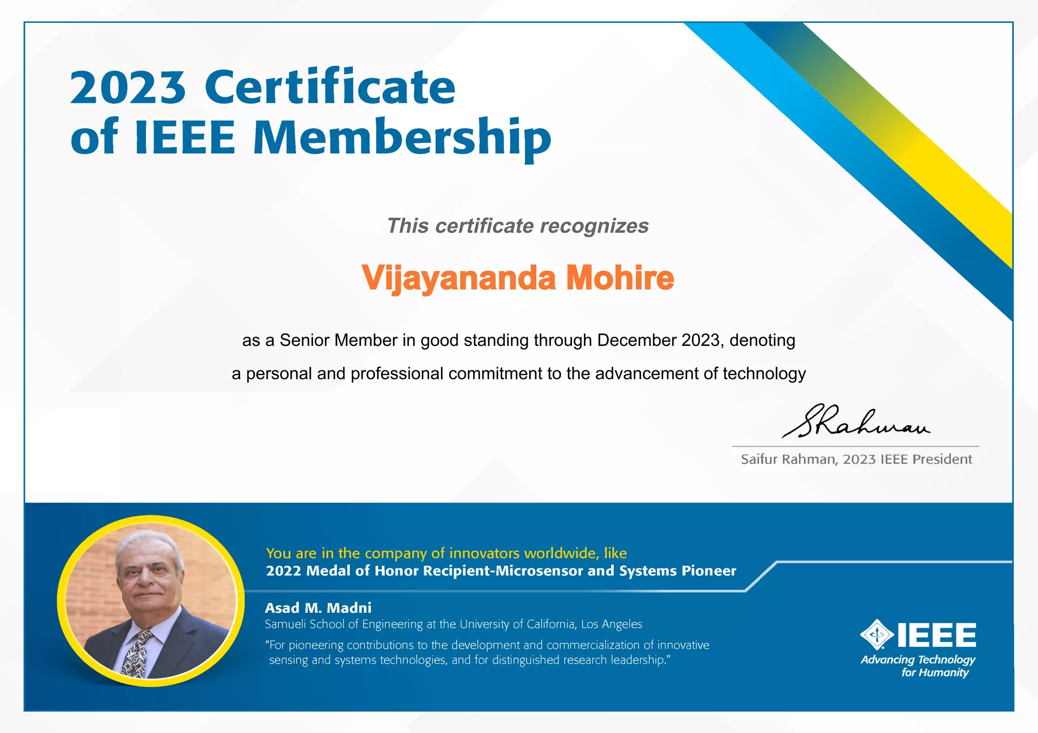 Senior Member-IEEE | PDF