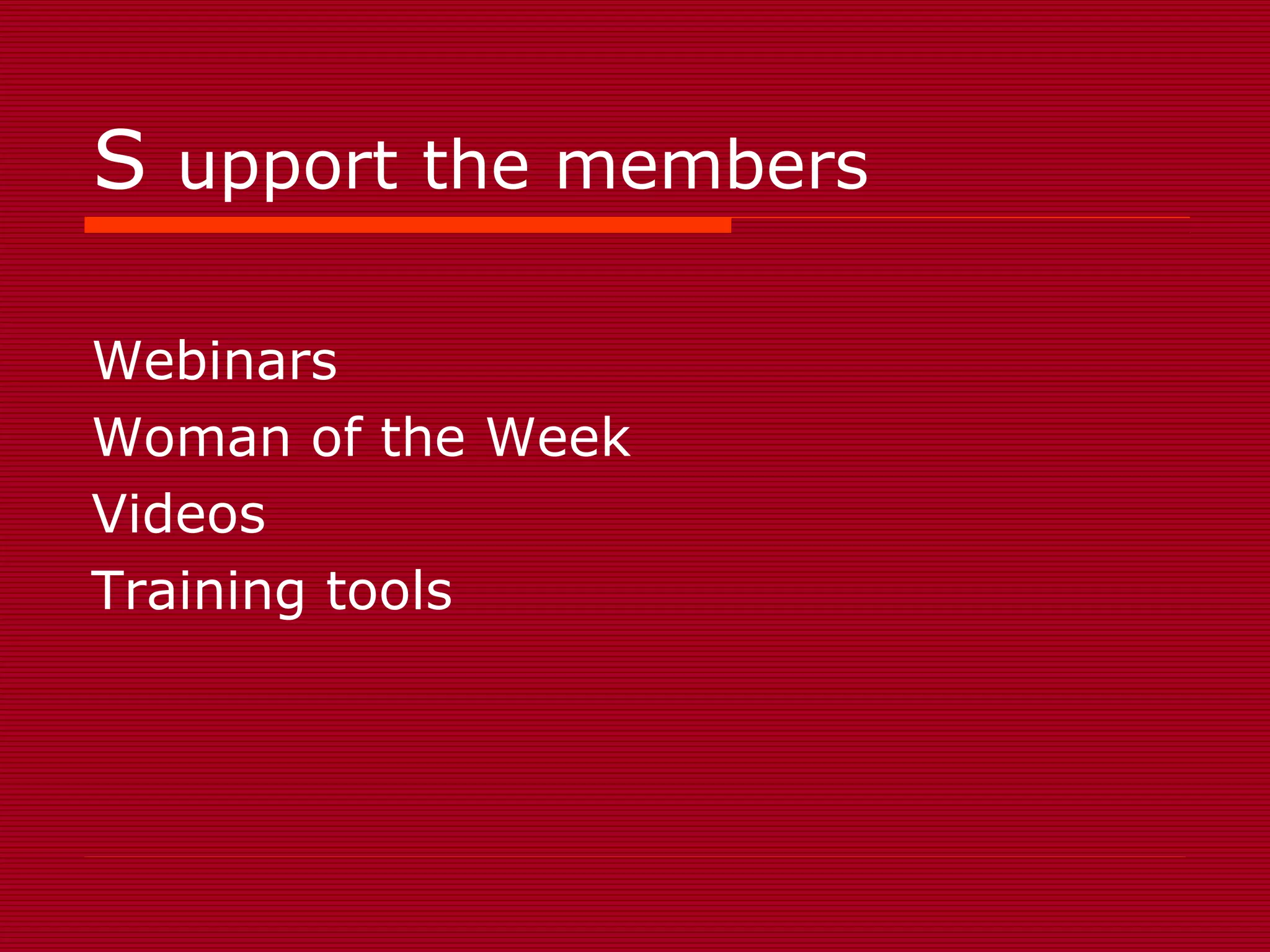 BPW International Memberhip strategy | PPT