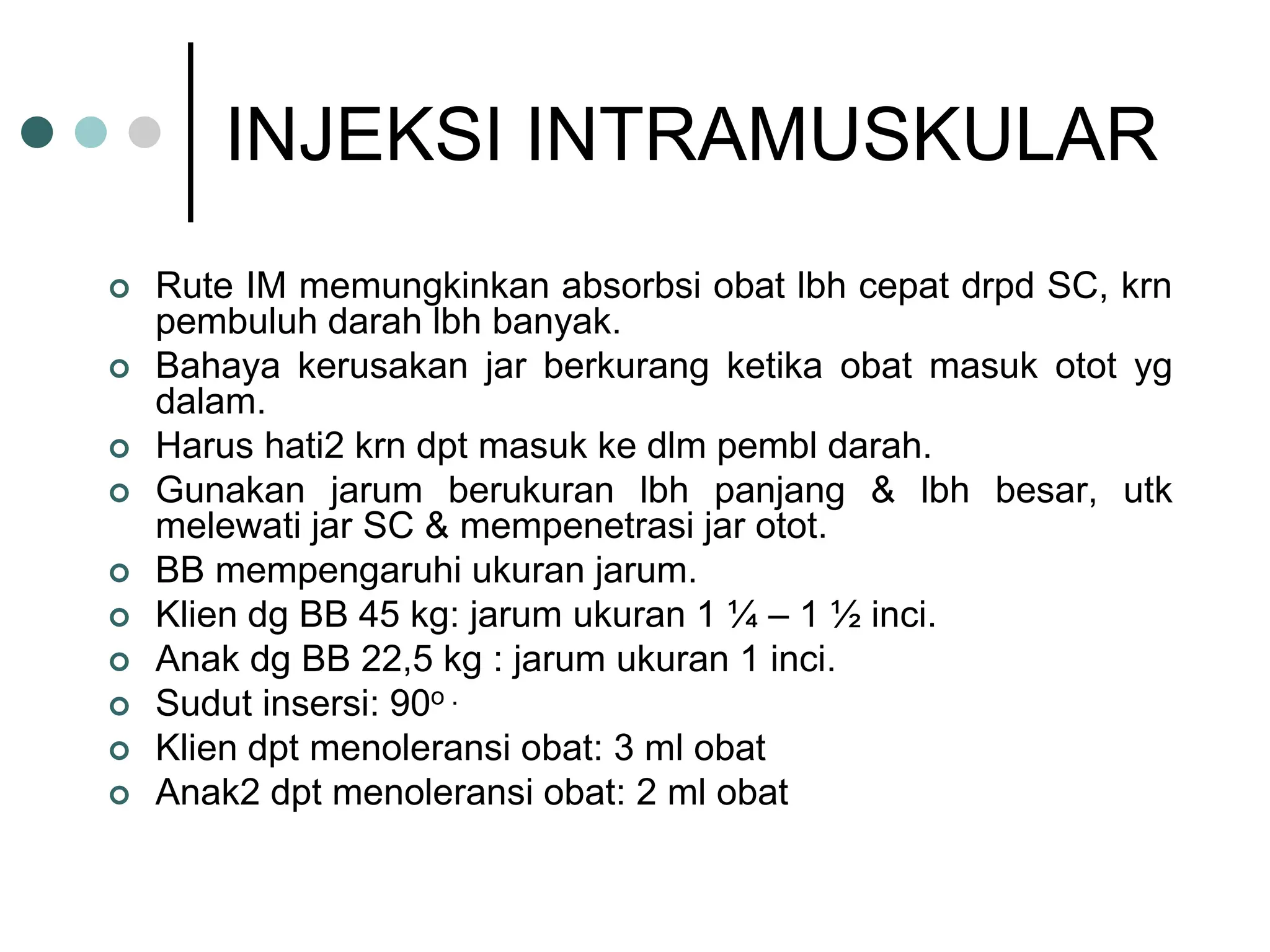 MEMBERIKAN OBAT INJEKSI (KEPERAWATAN DASAR).ppt