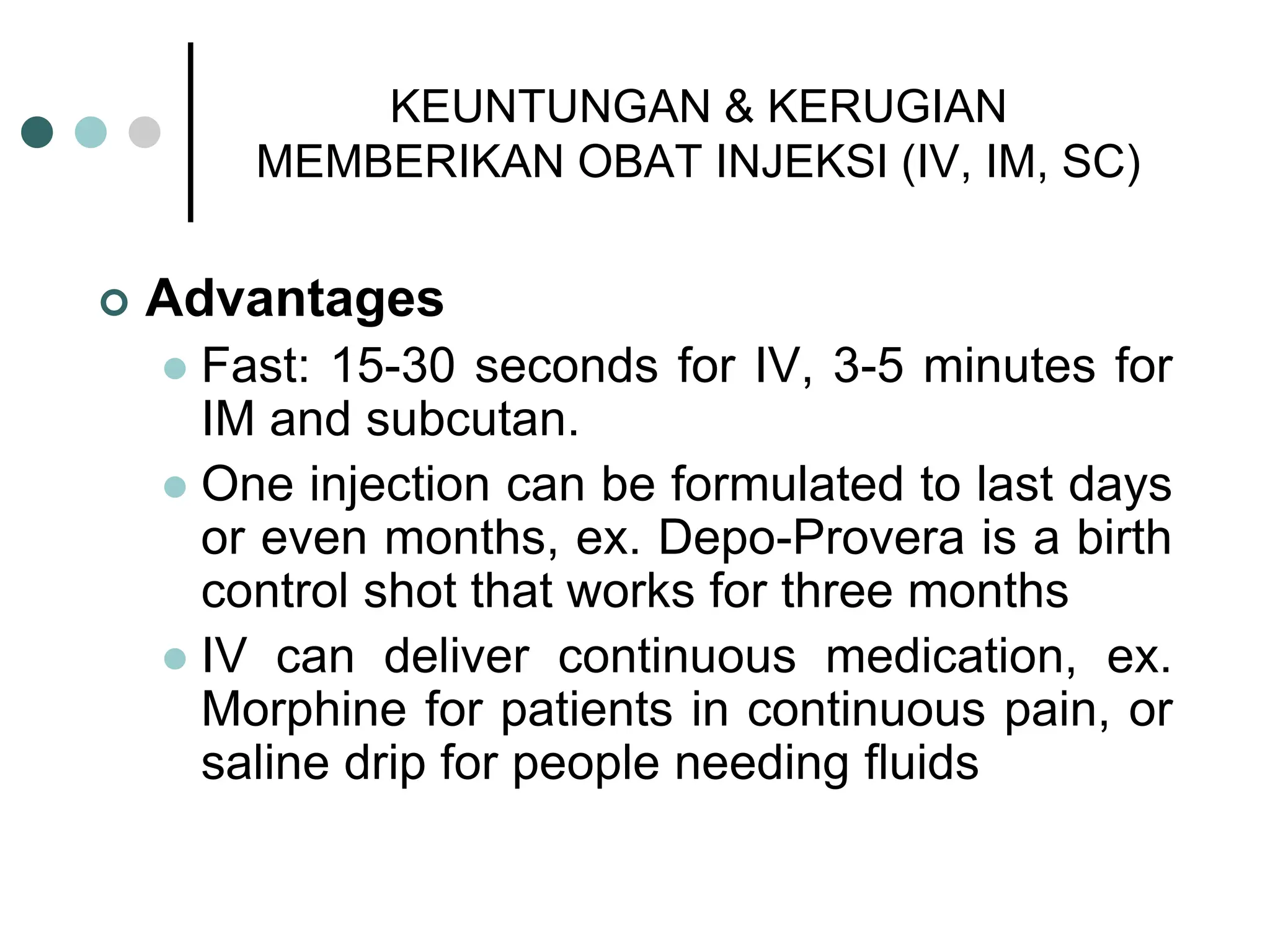 MEMBERIKAN OBAT INJEKSI (KEPERAWATAN DASAR).ppt