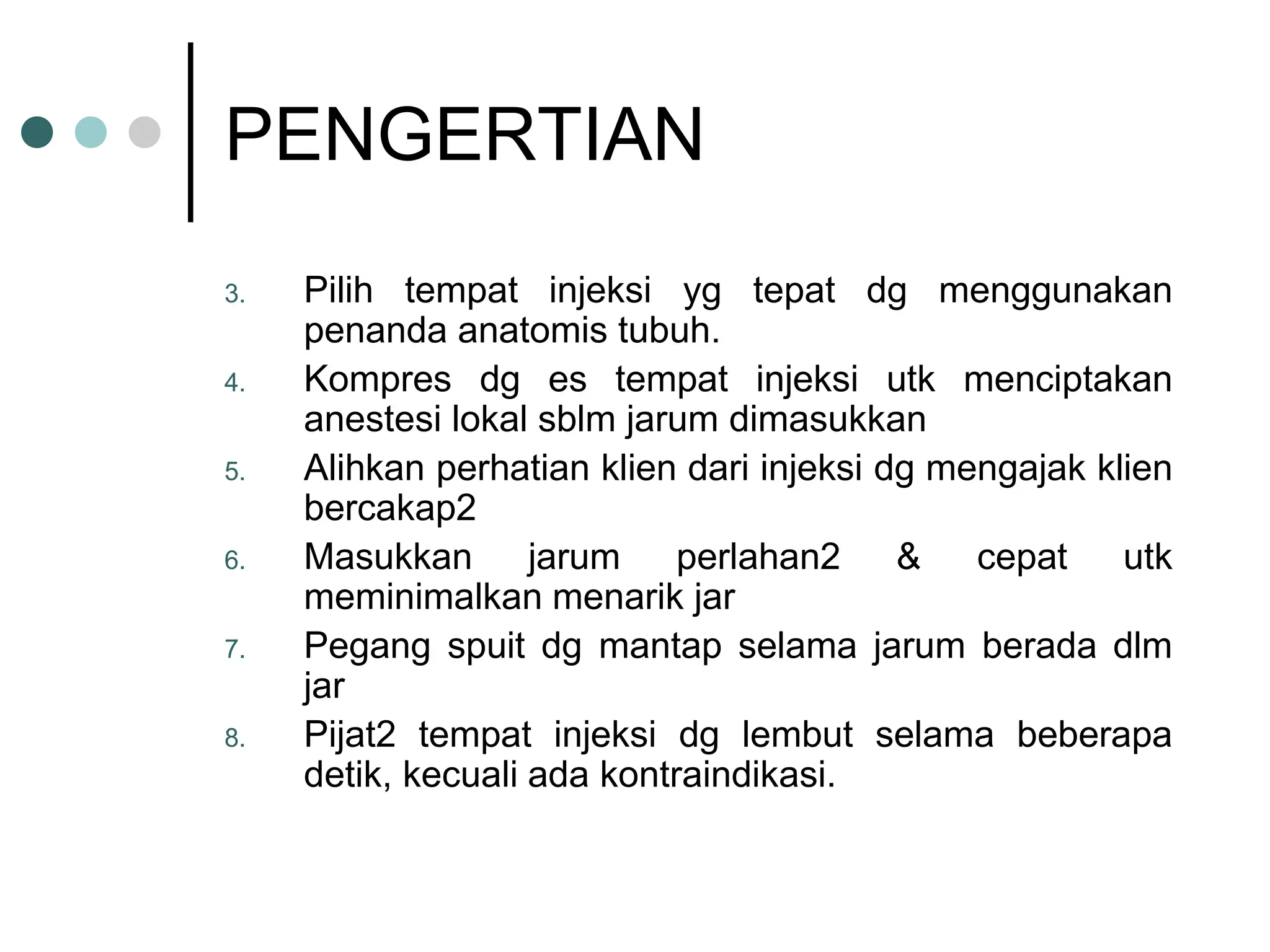 MEMBERIKAN OBAT INJEKSI (KEPERAWATAN DASAR).ppt