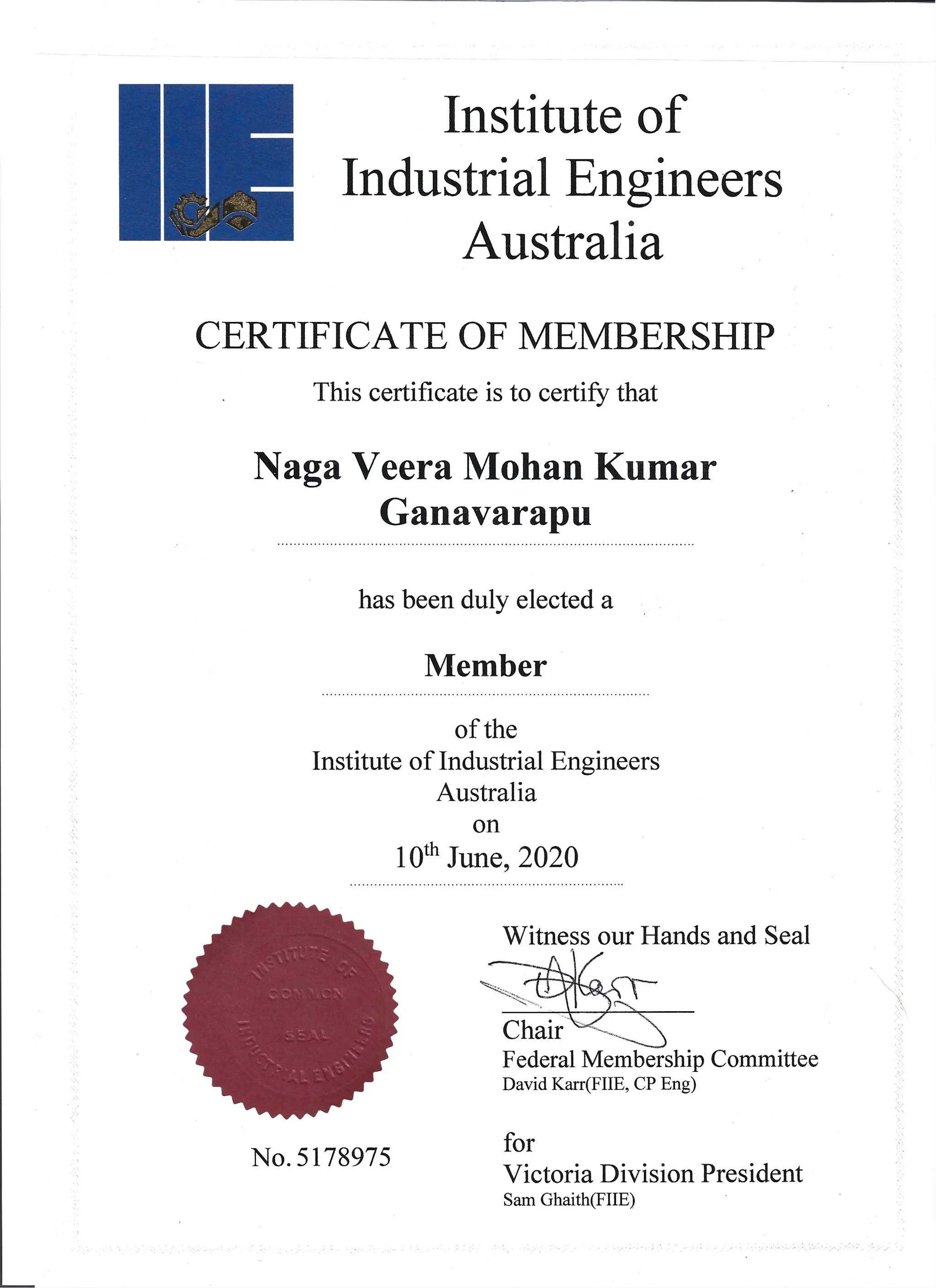 Member of Industrial Engineers Australia .pdf