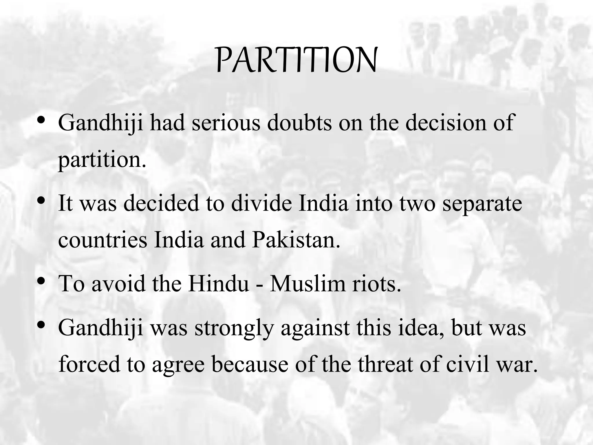 MAHATMA GANDHI | PPTX