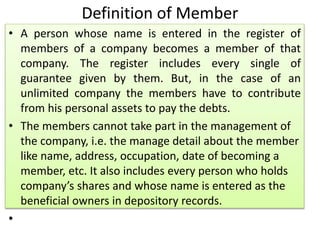Member & Shareholder.pptx