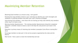 Welcome to Membership Development Program | PPTX