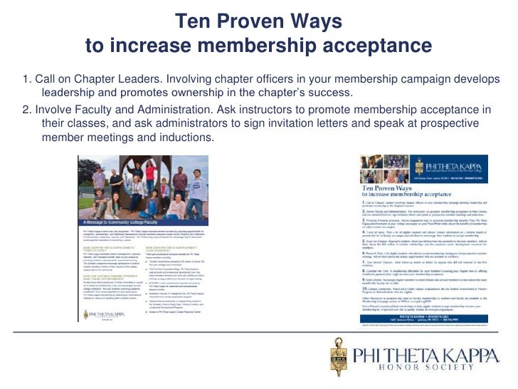 Effective Membership Campaigns