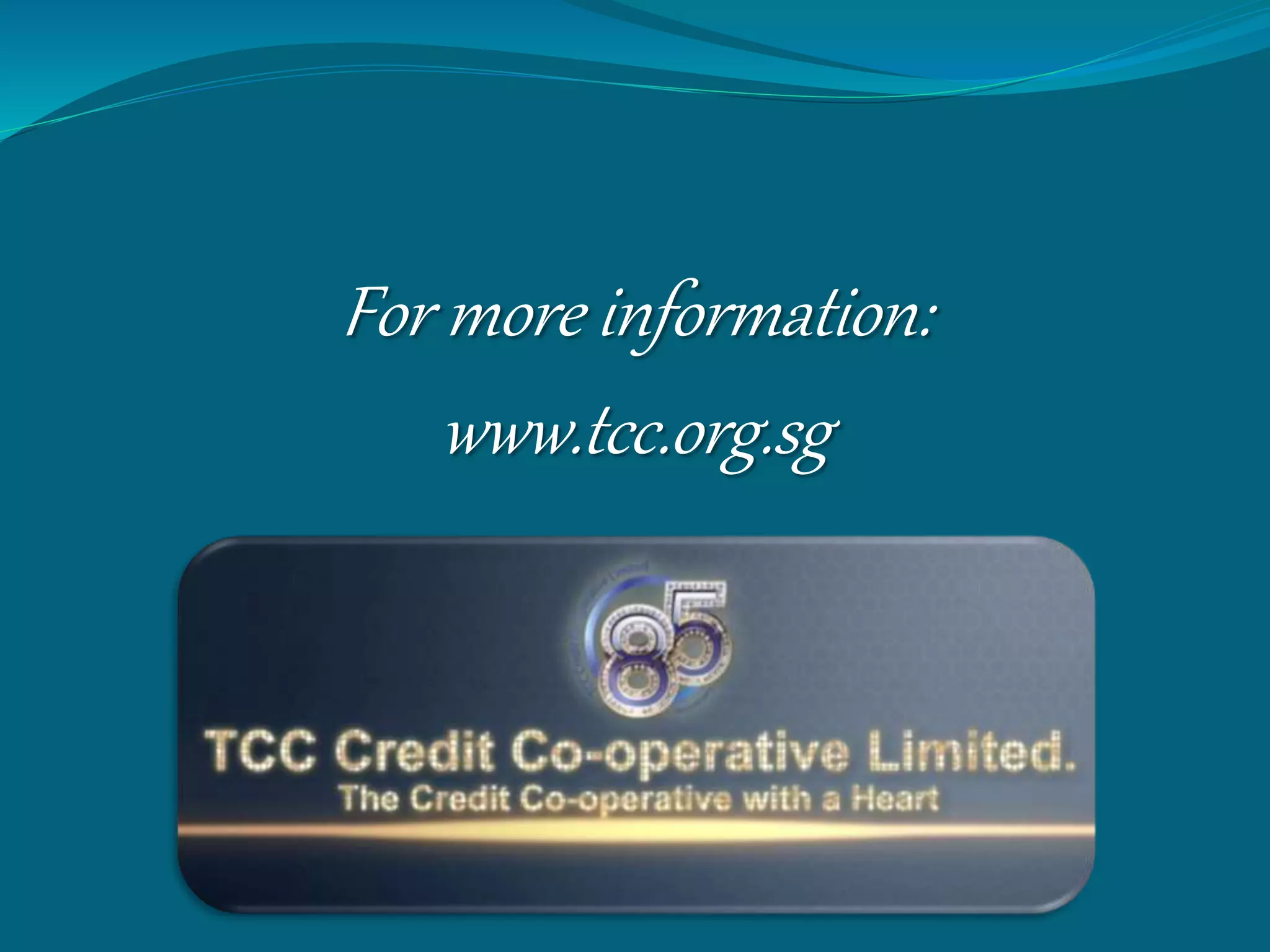 TCC Credit Co-operative Membership benefits | PPTX