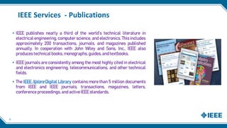 Students and Professional Membership Benefits of IEEE | PPTX