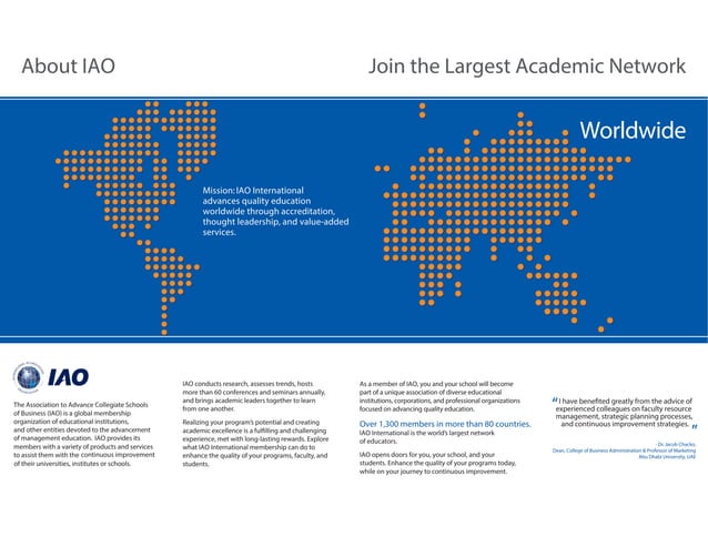 Membership Brochure - International Accreditation Organization | PPT
