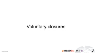 Membership closure management | PPT