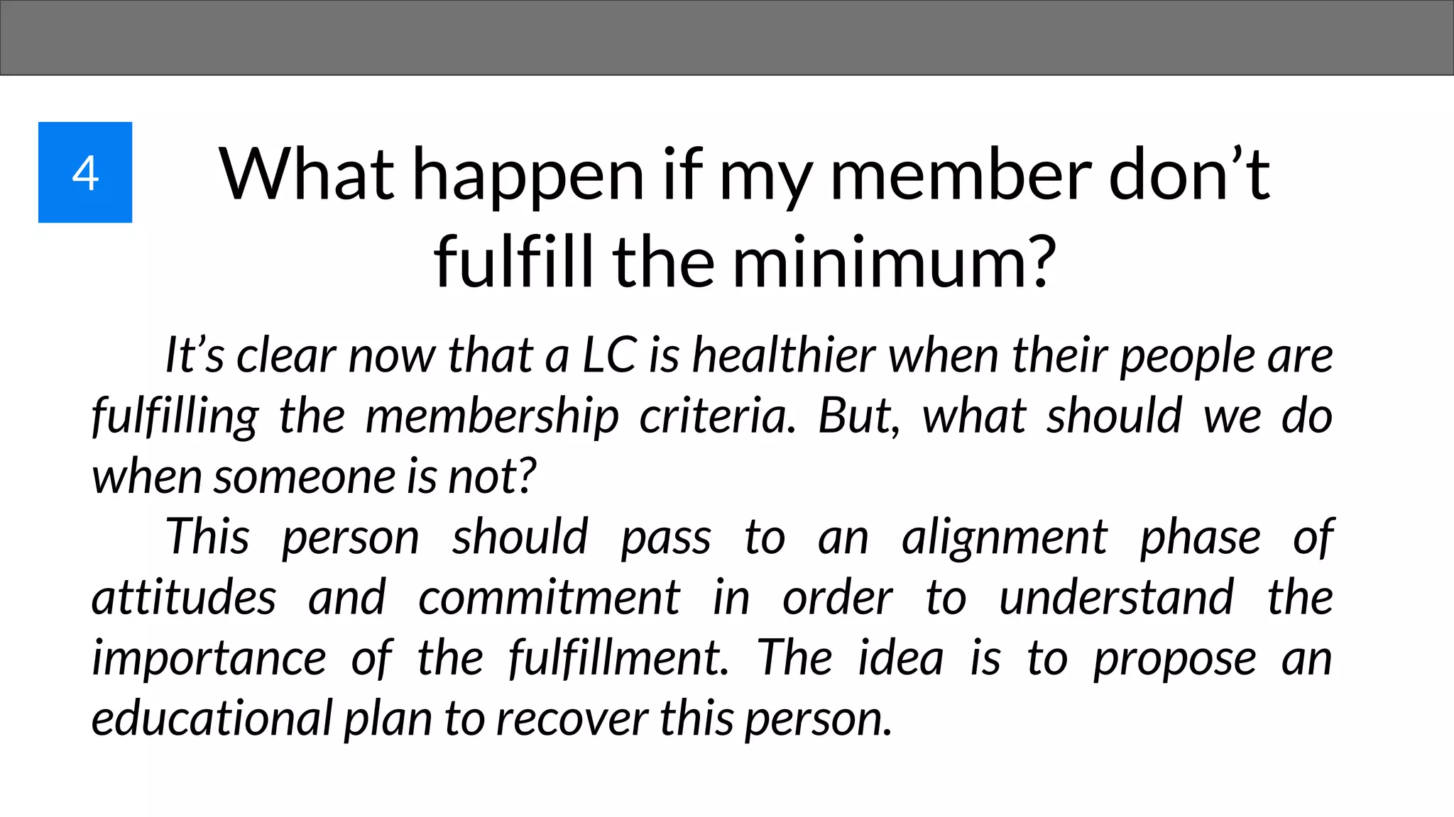 Membership criteria | PDF